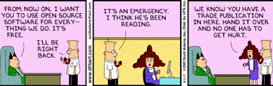 Dilbert on Open Source - Pratham Books