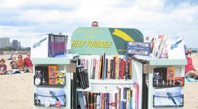 Gabriel Levinson's Book Bike - Pratham Books